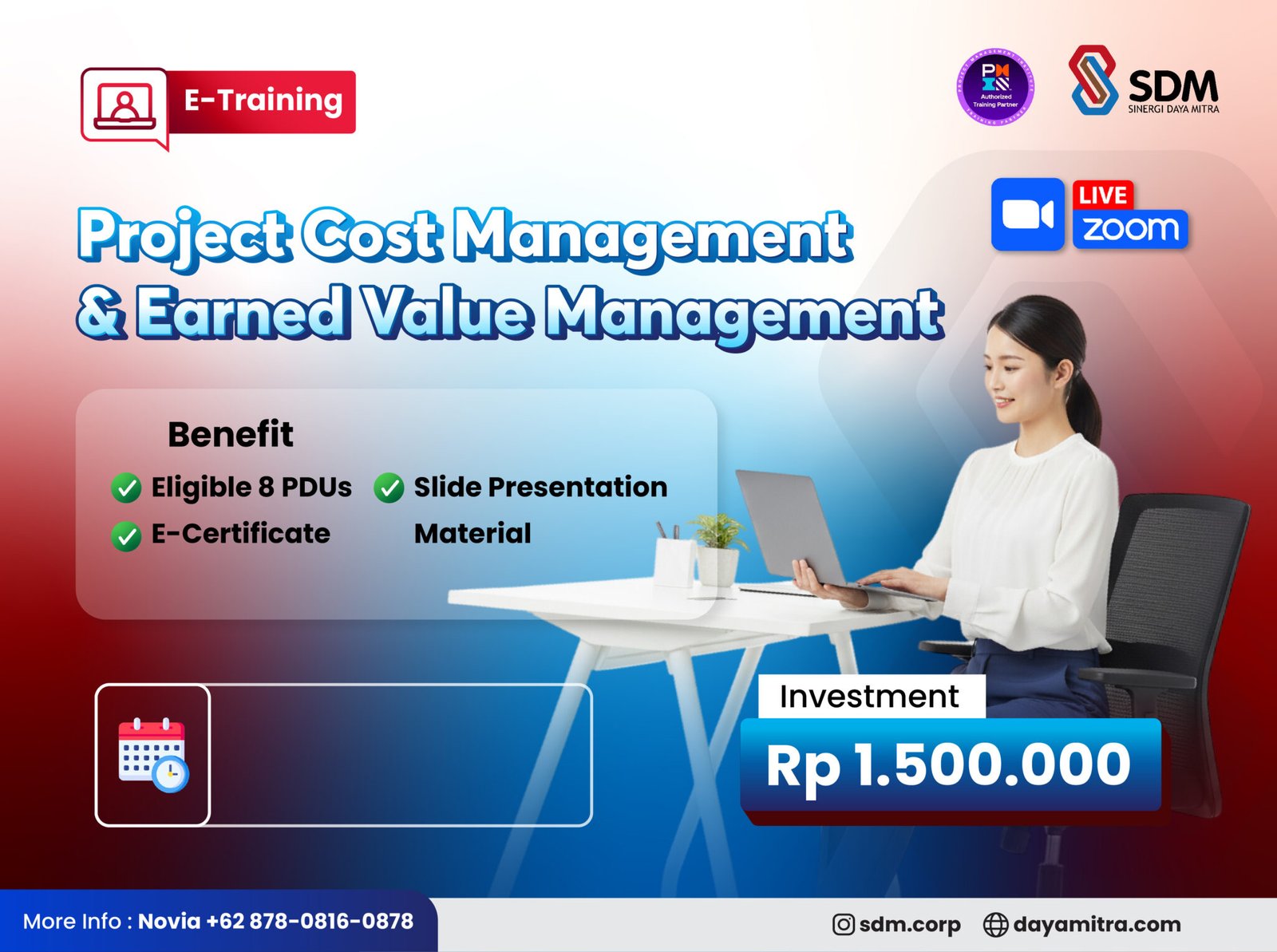Project Cost Management & Earned Value Management – SDM
